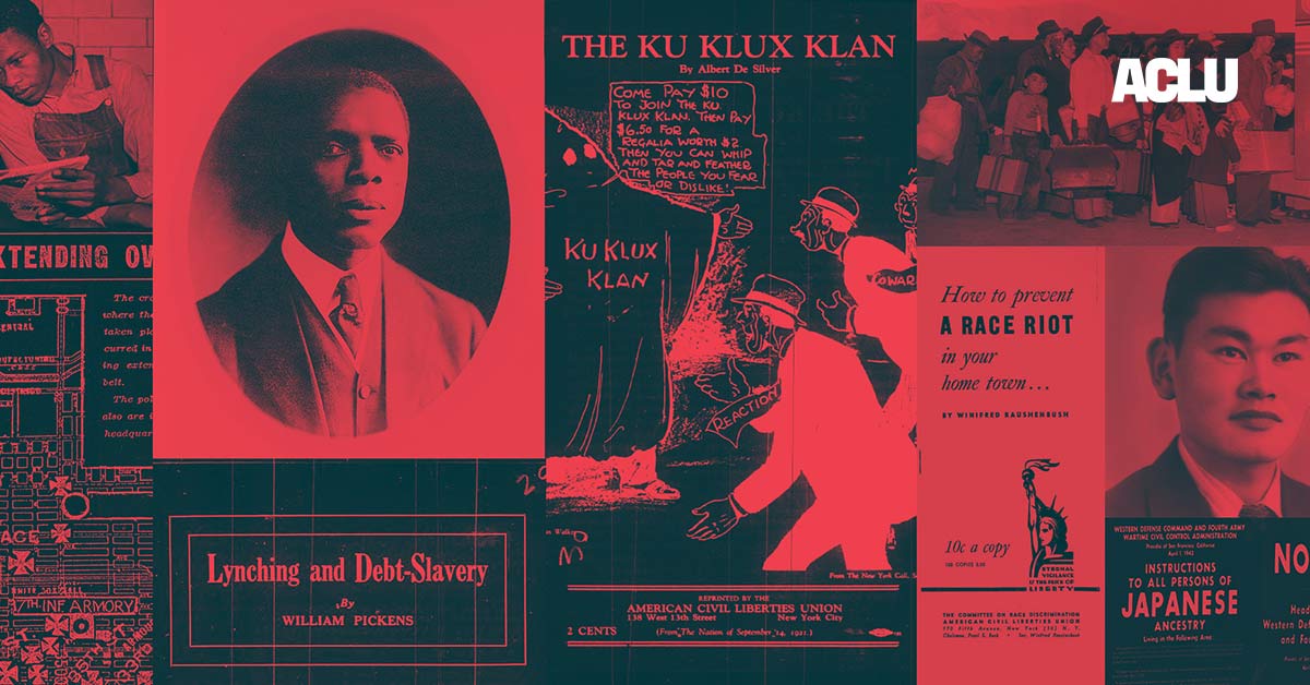 Racial Justice and Civil Liberties: An Inseparable History at the ACLU ...