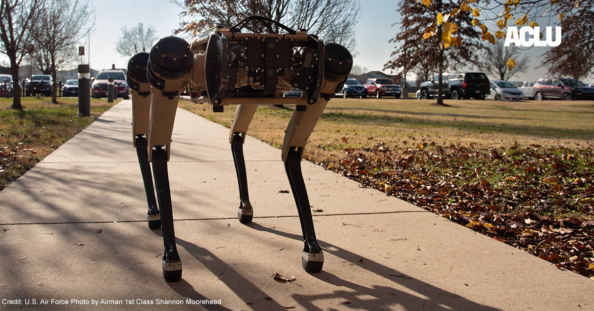 Robot Police Dogs are Here. Should We be Worried? - ACLU of Florida