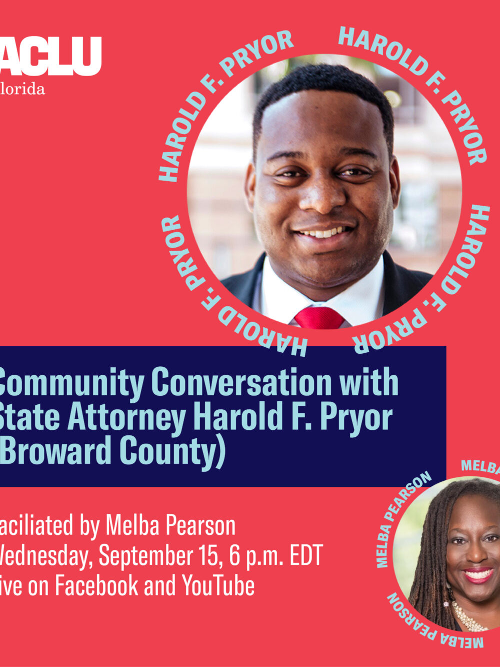 Community Conversation with State Attorney Harold Pryor (Broward County ...